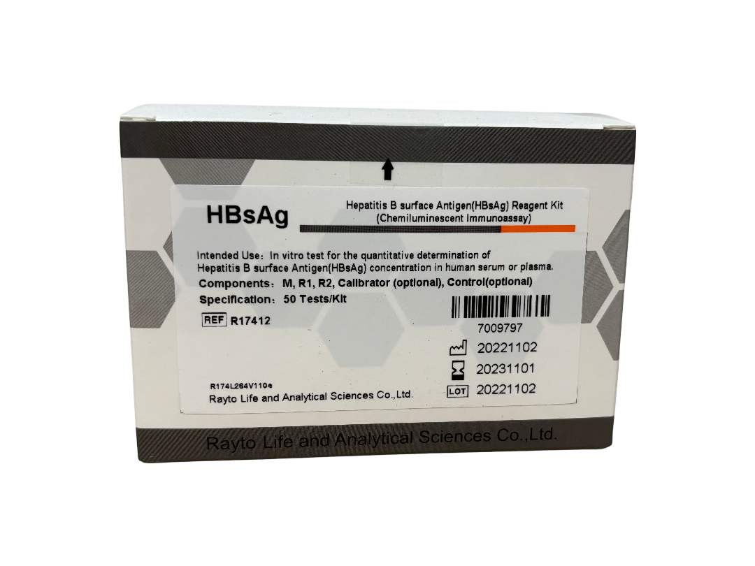 RAYTO Hepititis B surface Antigen ( HBsAg ) Reagent Kit-50T - KD Global ...